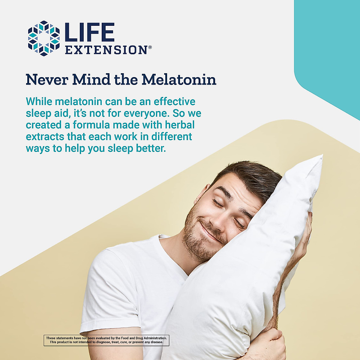 Life Extension Herbal Sleep PM – Natural Sleep Supplement without Melatonin - with Lemon Balm, Honokiol & Chamomile Extracts for Healthy Sleep - Non-GMO, Gluten-Free - 30 Vegetarian Capsules