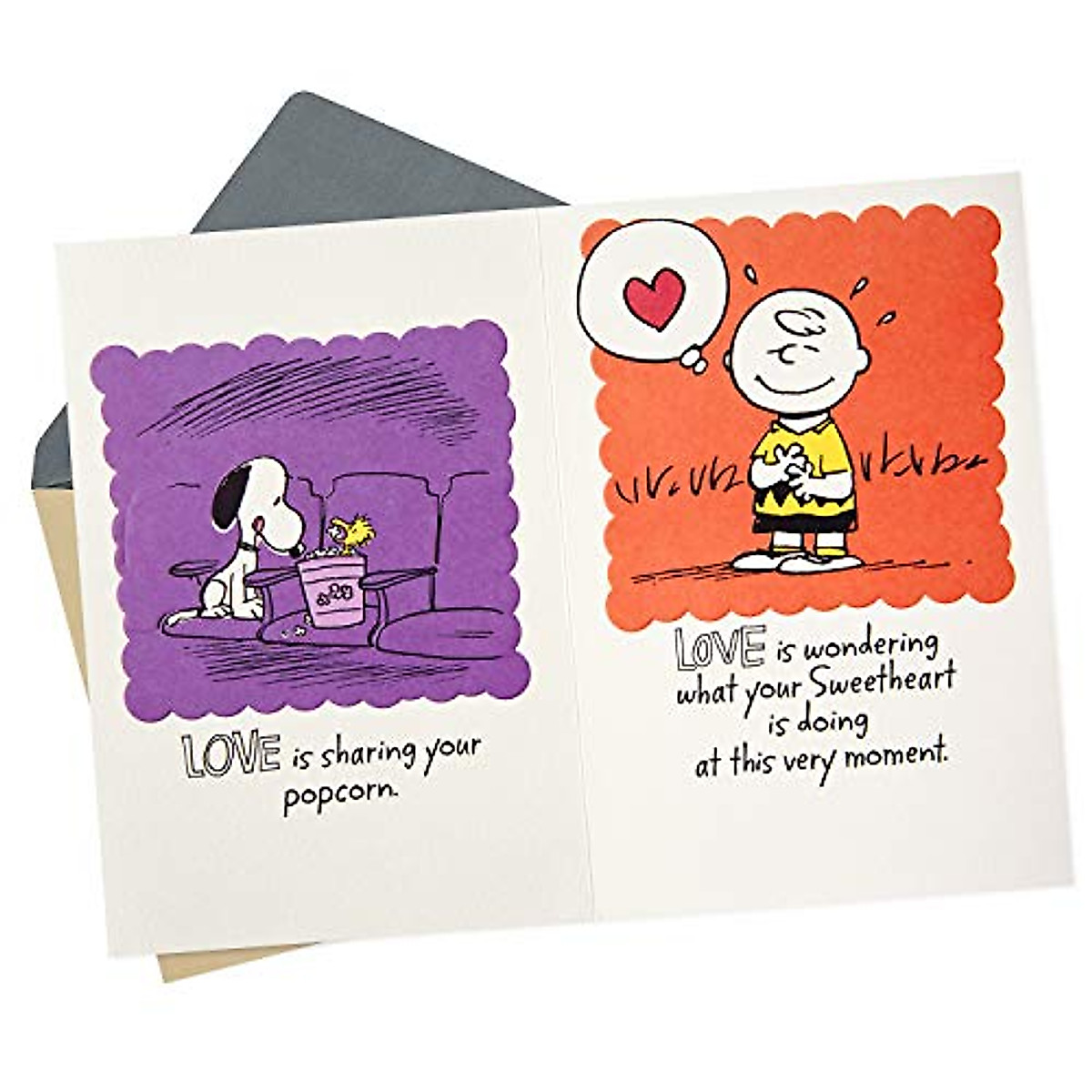 Hallmark Anniversary Card (Peanuts Vignette) (0399RZB1111)