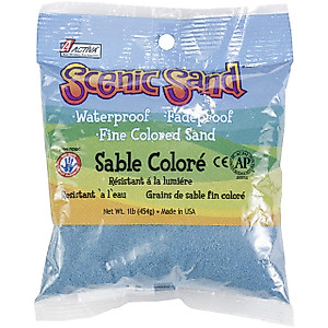 ACTIVA SAND-4485 Scenic Sand, 1-Pound, Light Blue