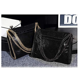 JOTHIN Large Crossbody Bags for Women Tote Bag for Women Womens Shoulder Bags Chain Purse Designer Handbags for Women(Black)
