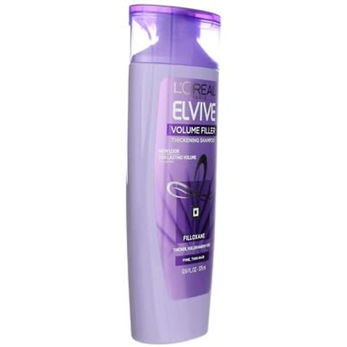 L'Oreal Paris Elvive Volume Filler Thickening Shampoo, 12.6 fl oz (4 pack) (Bundle)