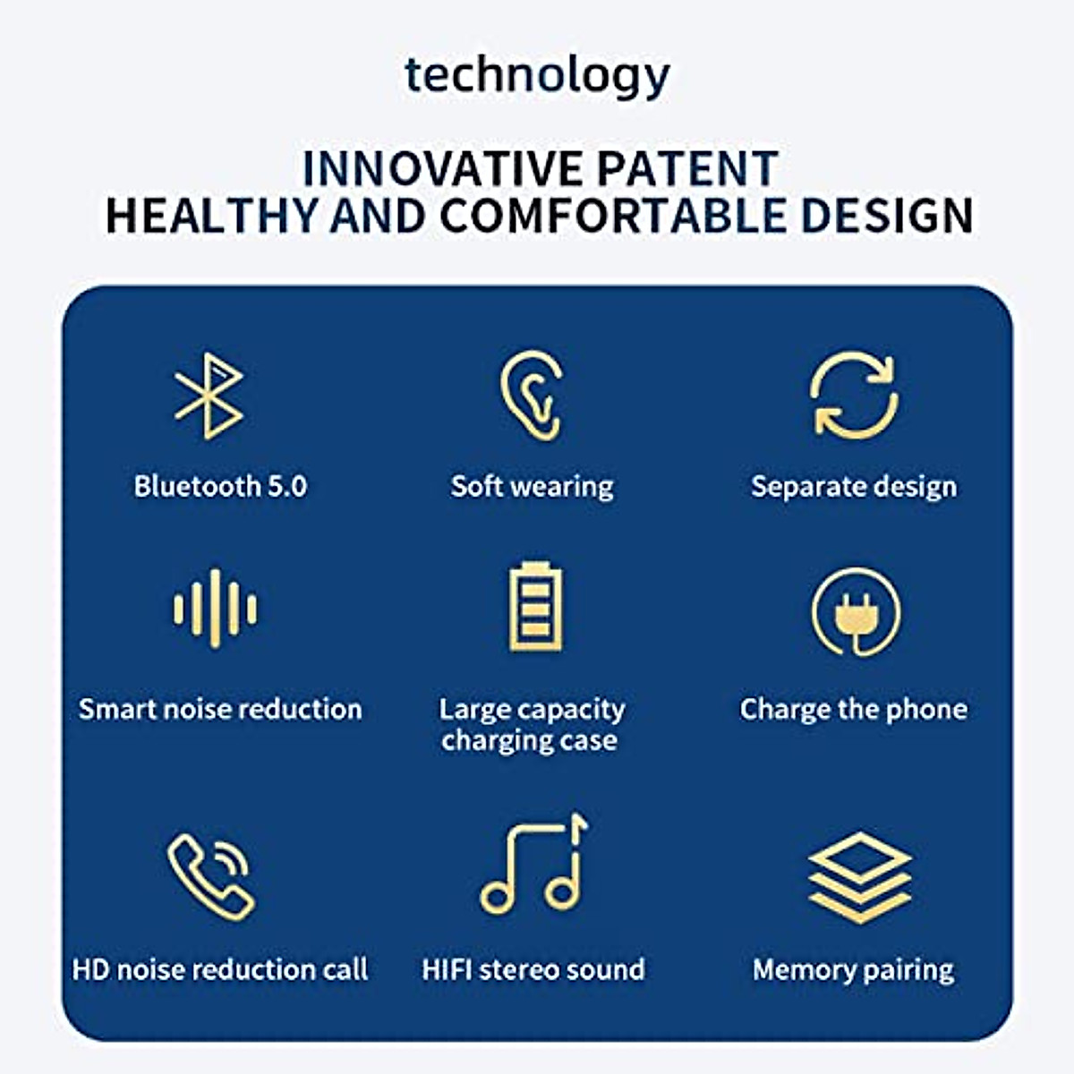 Bone Conduction Headset TWS Mini Bluetooth Earbuds Handsfree Wireless HD Call Earphones HiFi Stereo Sound Sport Headphones with LED Display Charging Case (Light Pink, Touch Version)