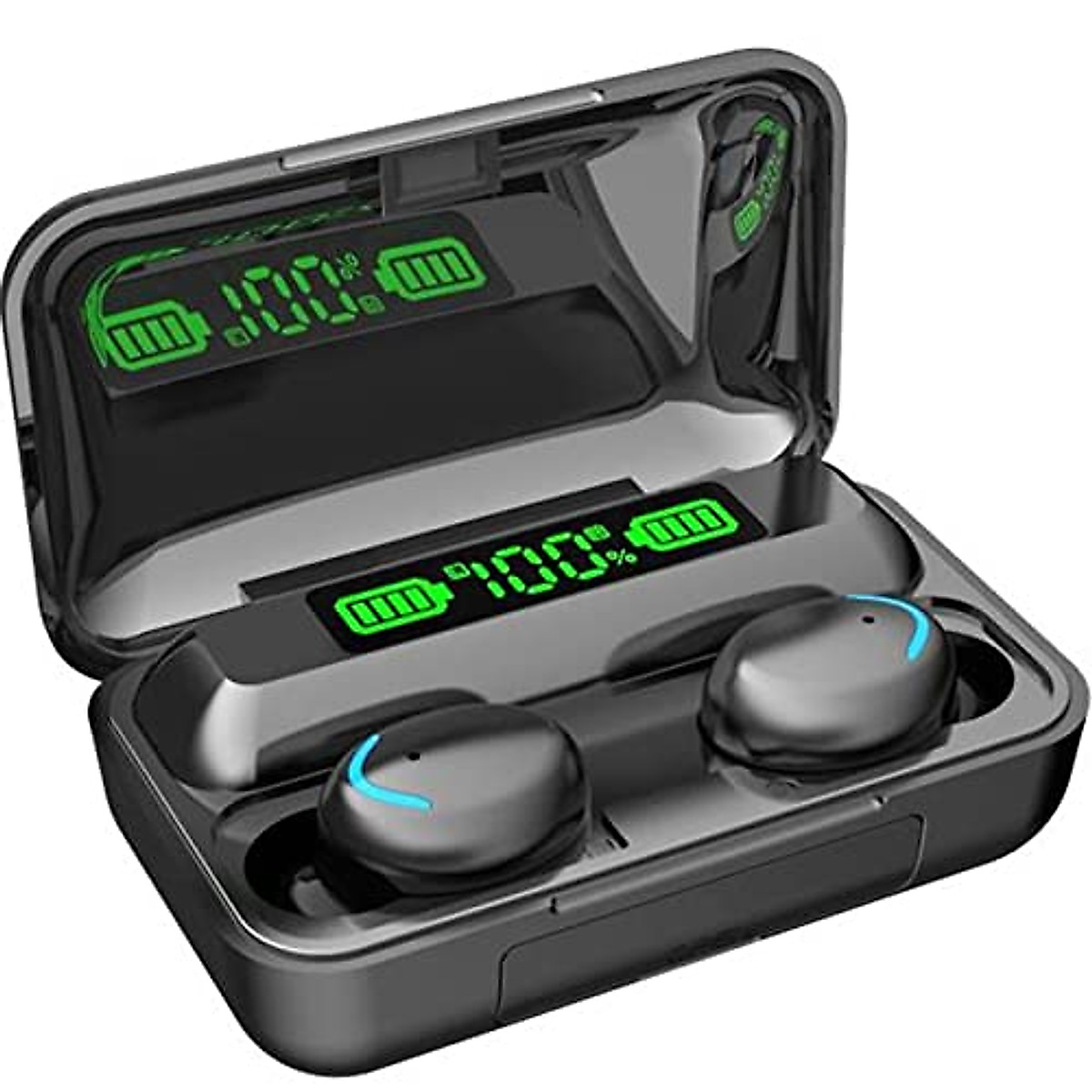 New Sport Wireless Bluetooth Earbuds for iPhone Samsung Wireless Earphone IPX 7 Waterproof, Black
