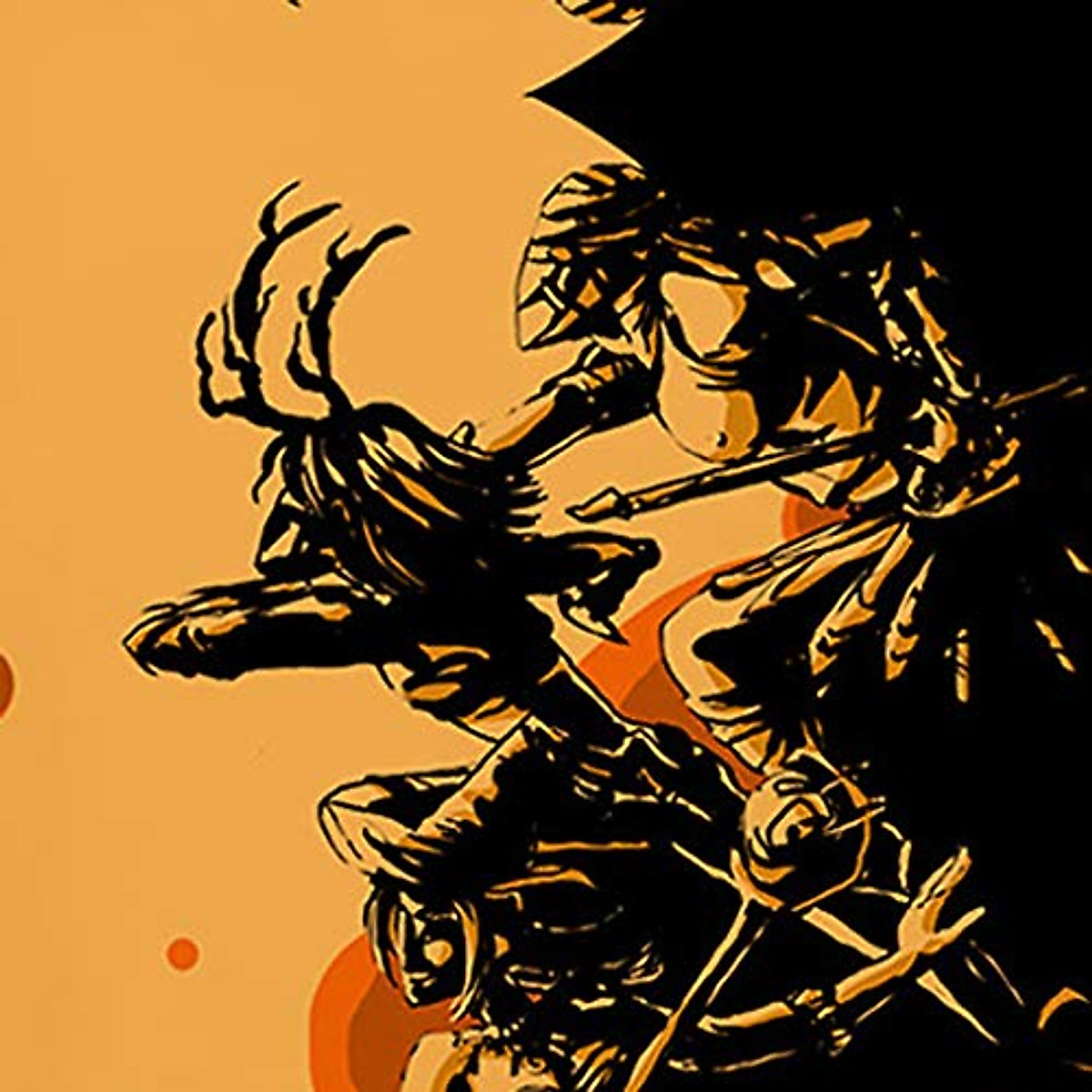 Thenlian Mens Casual Scary Halloween Lover 3D Print Party Long Sleeve NOhoodie Top Blouse(L, Brown)