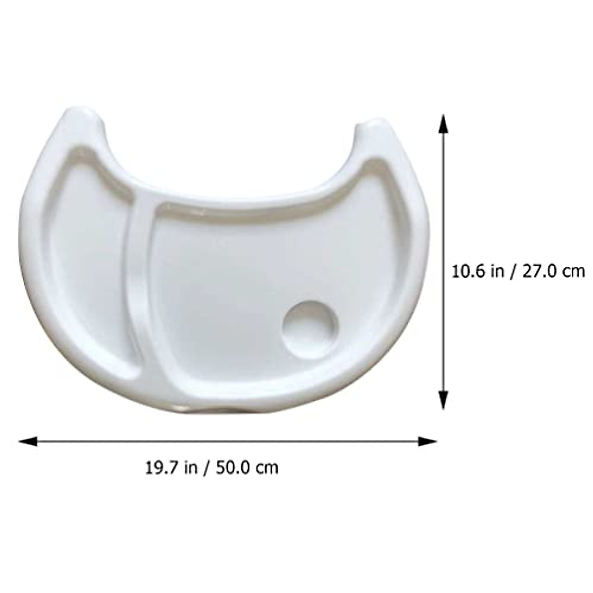 Snack Booster Fast Dining Tray Clip On High Chair Tray Removable Dining Tray for Hook on High Chair Supplies Hook on Chair Tray