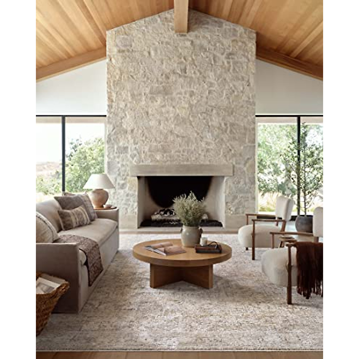 Loloi Amber Lewis x Alie Gold/Beige 9'-6" x 13'-1" Area Rug