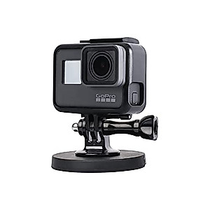 Magnetic Camera Mount Base with Mini Ball Head and Gopro Adapter for Action Camera Go pro Hero / DJI Osmo / Insta360 /Blink Camera, Wyze Cam, Small DSLR, Security Camera, Light & More with a 1/4"-20