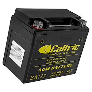 Caltric Agm Battery Compatible with Kawasaki Kle650 Kle-650 Versys 650 2007-2014