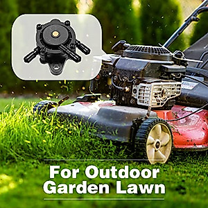 Chengu Fuel Pump Lawn Mower Compatible with 491922 691034 692313 808492 808656 808281 Fuel Pump for Outdoor Garden Lawn (4 Pcs)