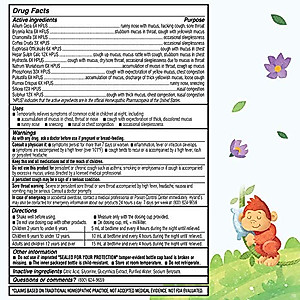 Cold Medicine for Kids Ages 2+ by Hyland's, Nighttime Cold 'n Mucus Relief Liquid, Natural Relief of Mucus & Congestion, Runny Nose, Cough, 4 Ounces