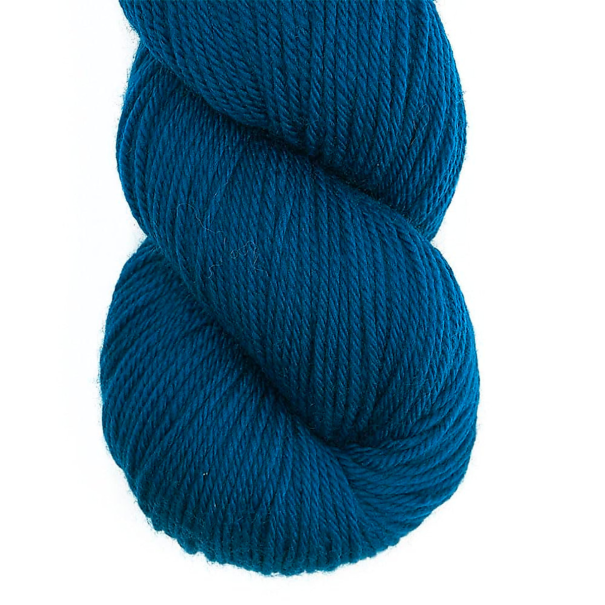 Meriwash - 100% Superwash Merino Wool Yarn 100 Grams Hank DK Weight - Sourced Directly from Peru - Heavenly Soft and Perfect for Knitting and Crocheting (Petrol Blue)