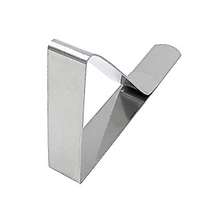 Latomex Tablecloth Clips, Set of 12 Extra Large Table Cover Cloth Clamps for Home Party & Picnic(Up to 2.7")