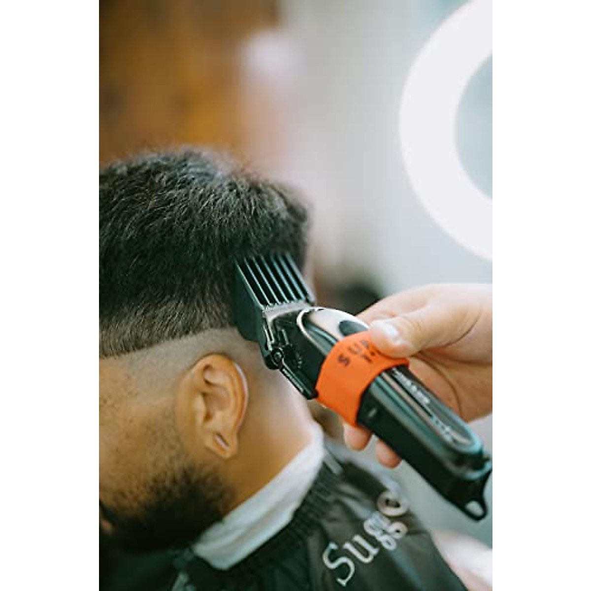 Supreme Trimmer Hair Clipper STC5030 Professional Clipper Set (300 Min Run Time) Cordless Beard Trimmer, Black Pro Clipper Taper Blade