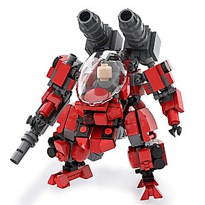 LogMech Original ALPH-Team ALPH-R17 MOC Frame Mech Building Blocks Robot Set, 296 pcs