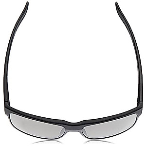Oakley Men's OO9189 TwoFace Square Sunglasses, Matte Black on Silver/Prizm Black Polarized, 60 mm
