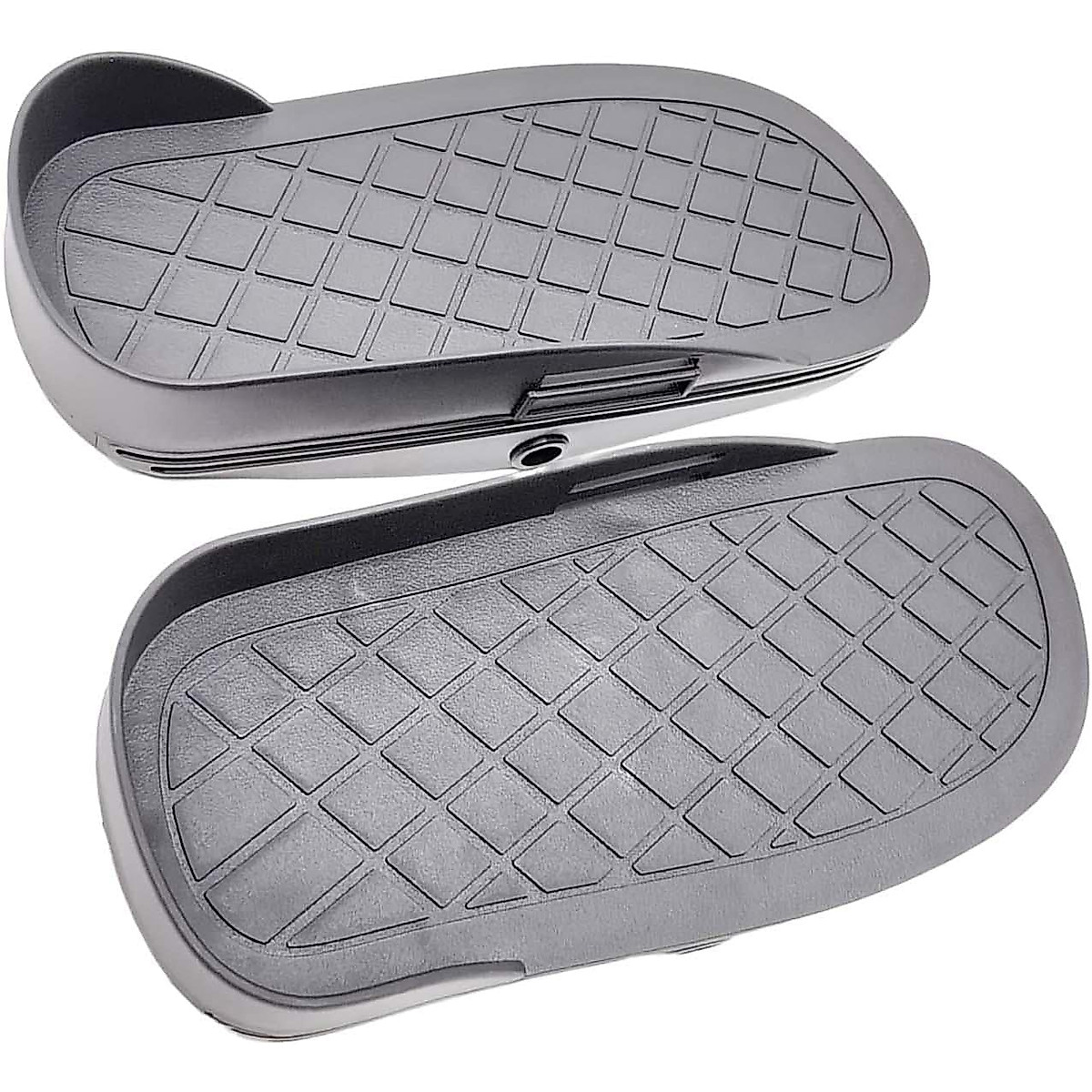 Generic Rowing Machine Foot Pedal Replacement, Grey, PP Material, 30cm x 13cm, LCD Display