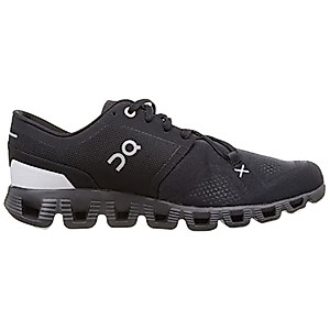 On Men's Cloud X 3 Sneakers, Black, 9.5 Medium US