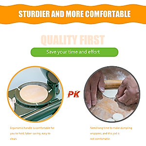 TOPBATHY Dumpling Press Dumpling Press Manual Tortilla Maker Press:Dumpling Wrappers Maker Press Tortillas Pancakes Dumpling Skin Dough Presser Kitchen Gadgets Empanadas Press