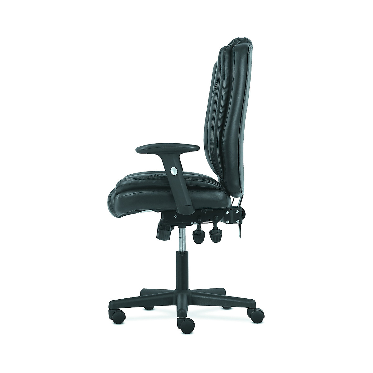 Sadie High-Back Leather Office/Computer Chair - Ergonomic Adjustable Swivel Chair with Lumbar Support (HVST331)