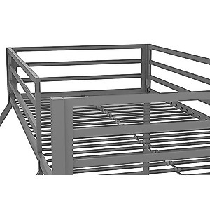Novogratz 4146429N Maxwell Metal Bunk Bed, Twin over Full