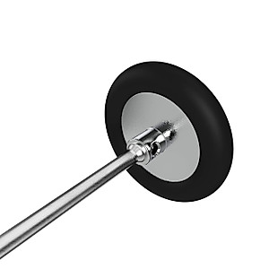 MDF Instruments, Babinski Neurological Reflex Hammer with Pointed tip for Superficial responses - Free-Parts-for-Life & Lifetime Warranty - Black (MDF535-11)