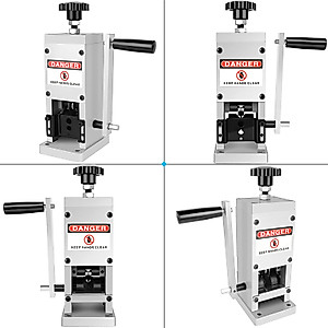 GYZJ Wire Stripper Machine Manual Drill Powered 0.06-0.98 in (1.5-25 mm) for Scrap Cable Copper Recycling Hand Crank Wire Stripping Machines Tool Maquina Para Pelar Cables de Cobre