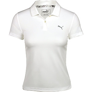 Puma Golf Girls 2019 Polo, Bright White, Small