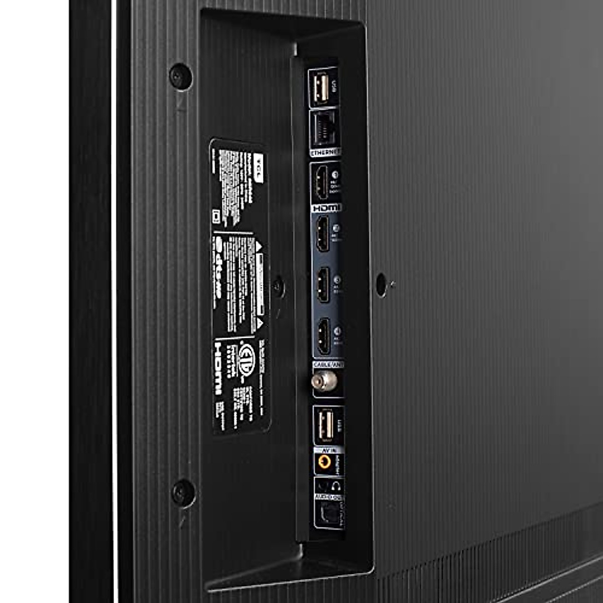 TCL 55" Class 6-Series 4K Mini-LED UHD QLED Dolby Vision HDR Smart Google TV - 55R646, Black