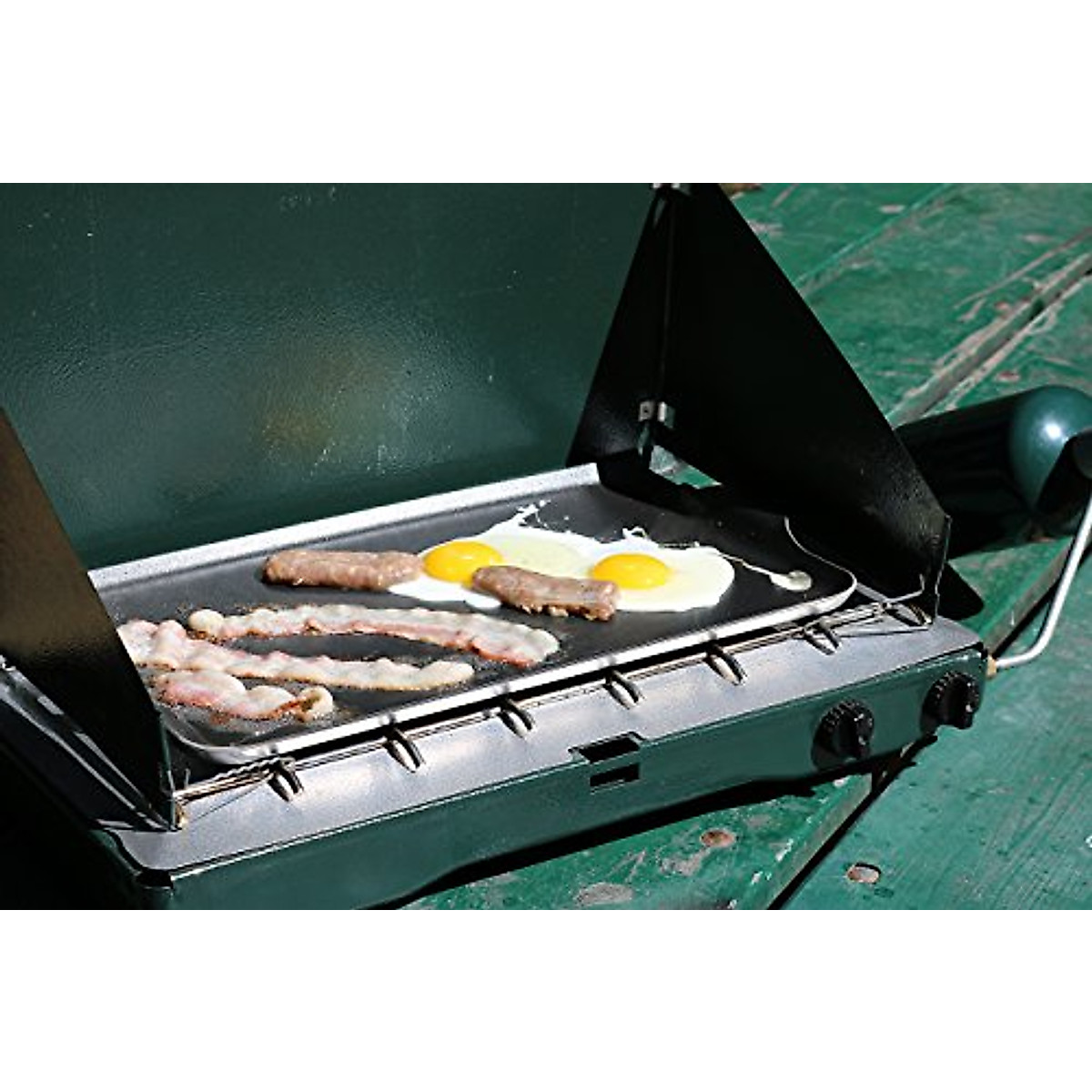 Coghlan's Two Burner Non-Stick Camp Griddle, 16.5 x 10-Inches Black & 9961 Multi-Spice, Multicolor