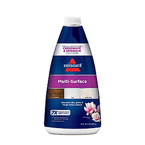Bissell 1789 CrossWave & SpinWave Multi-Surface Cleaning Formula, 32 oz - Pack of 4