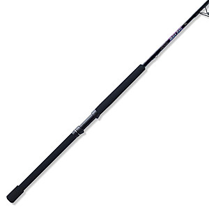 St. Croix Rods Mojo Salt Spinning Rod, Black Cherry Metallic, 7'6"