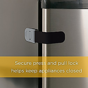 Safety 1st SS Multi-Purpose Appliance Lock, 4PK, Silver