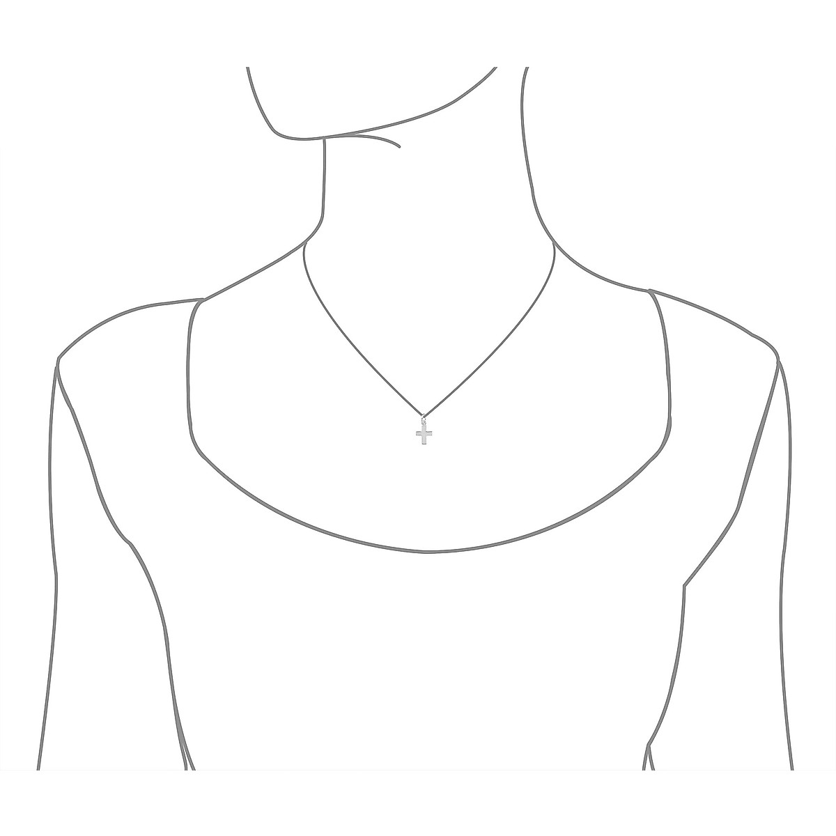 Hawaiian Silver Jewelry Cross Charm – Mini Cross Charm Pendant for Necklace, Bracelet, Jewelry – Premium 925 Sterling Silver – High Polished Silver Cross Pendant