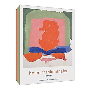 Helen Frankenthaler Notes: 20 Notecards and Envelopes (Abstract Art Stationery, Famous Artist Note Cards)