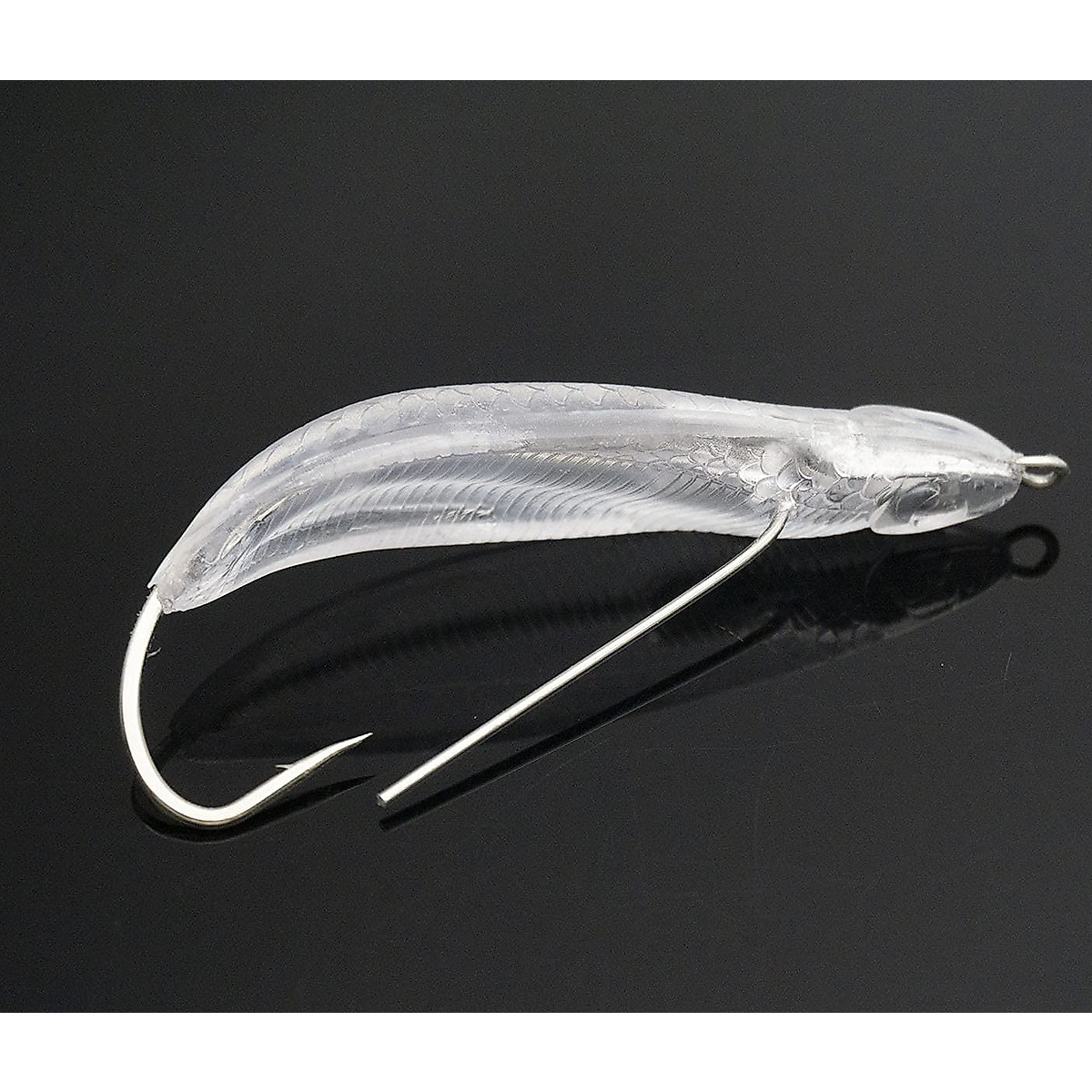 10pcs Unpainted Simulation Fishing Lure Blank topwater Freshwater VIB Bait Trout Salmon 68mm 7.2G Lure Body with Hook Free Eye 8281