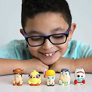 Basic Fun Official Mash'ems Super Sphere - Toy Story 4 Series 1 - Squishy Collectible Figures – 6 Pack - Amazon Exclusive