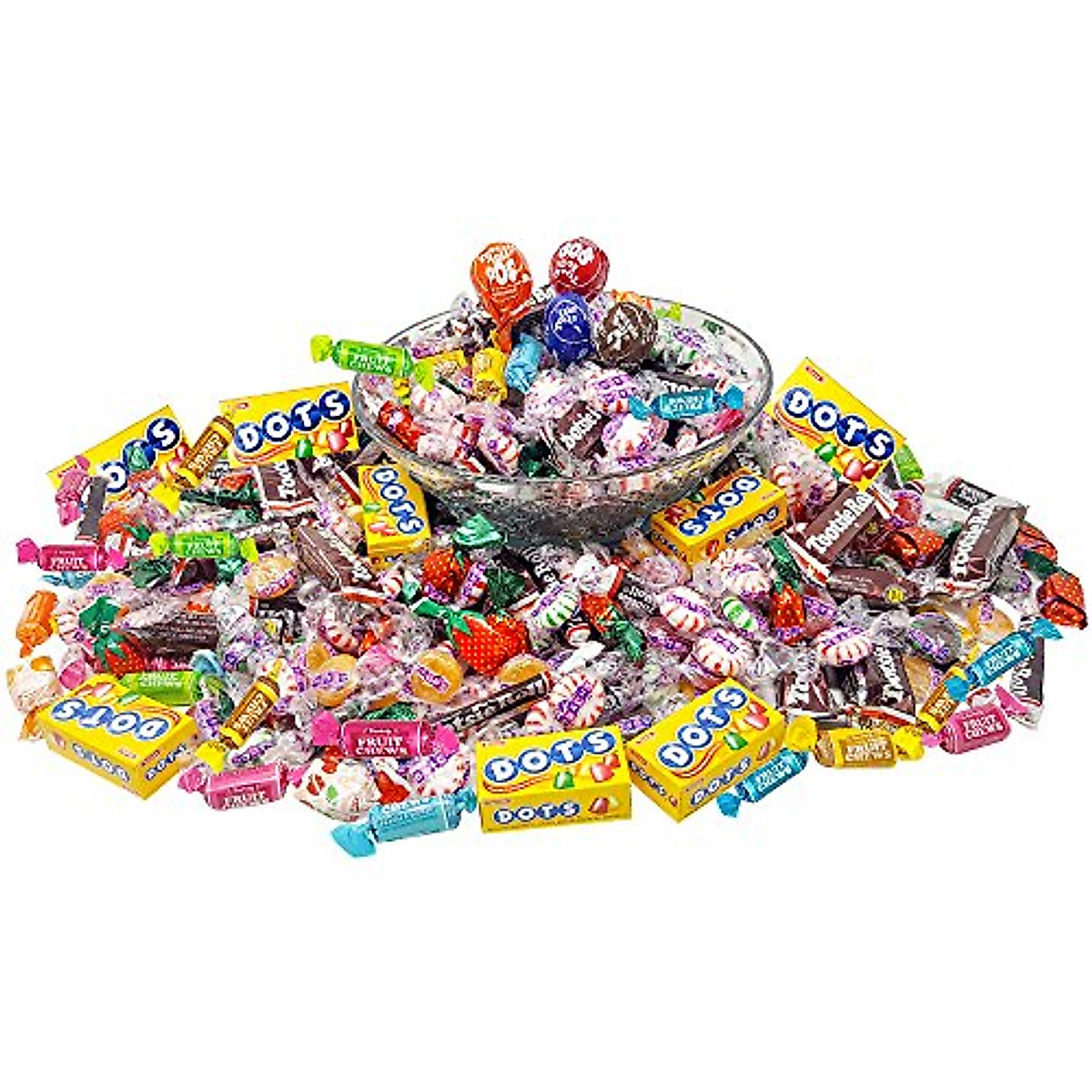 American Flavors Old Fashioned Mix Assorted Hard Candy & Tootsie Bulk Candy Assortment - 11-lbs (600+pieces)