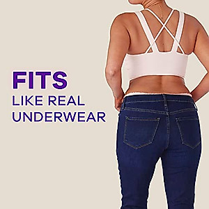 Always Discreet Adult Incontinence & Postpartum Underwear For Women, Classic Cut, Size X-Large, Maximum Absorbency, Disposable, 15 Count (Pack of 1)