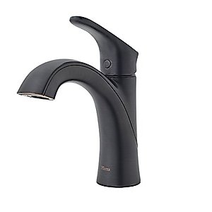Pfister Weller Bathroom Sink Faucet, Single Handle, Single Hole or 3-Hole, Tuscan Bronze Finish, LG42WR0Y