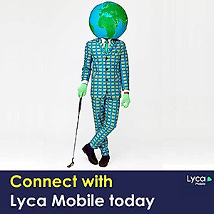 Lyca Mobile $49 30 Day Plan U.S.A. SIM Card with Unlimited Data & International Talk & Text to 75+ Countries 40GB High-Speed 4G LTE/5G Data JZN Market