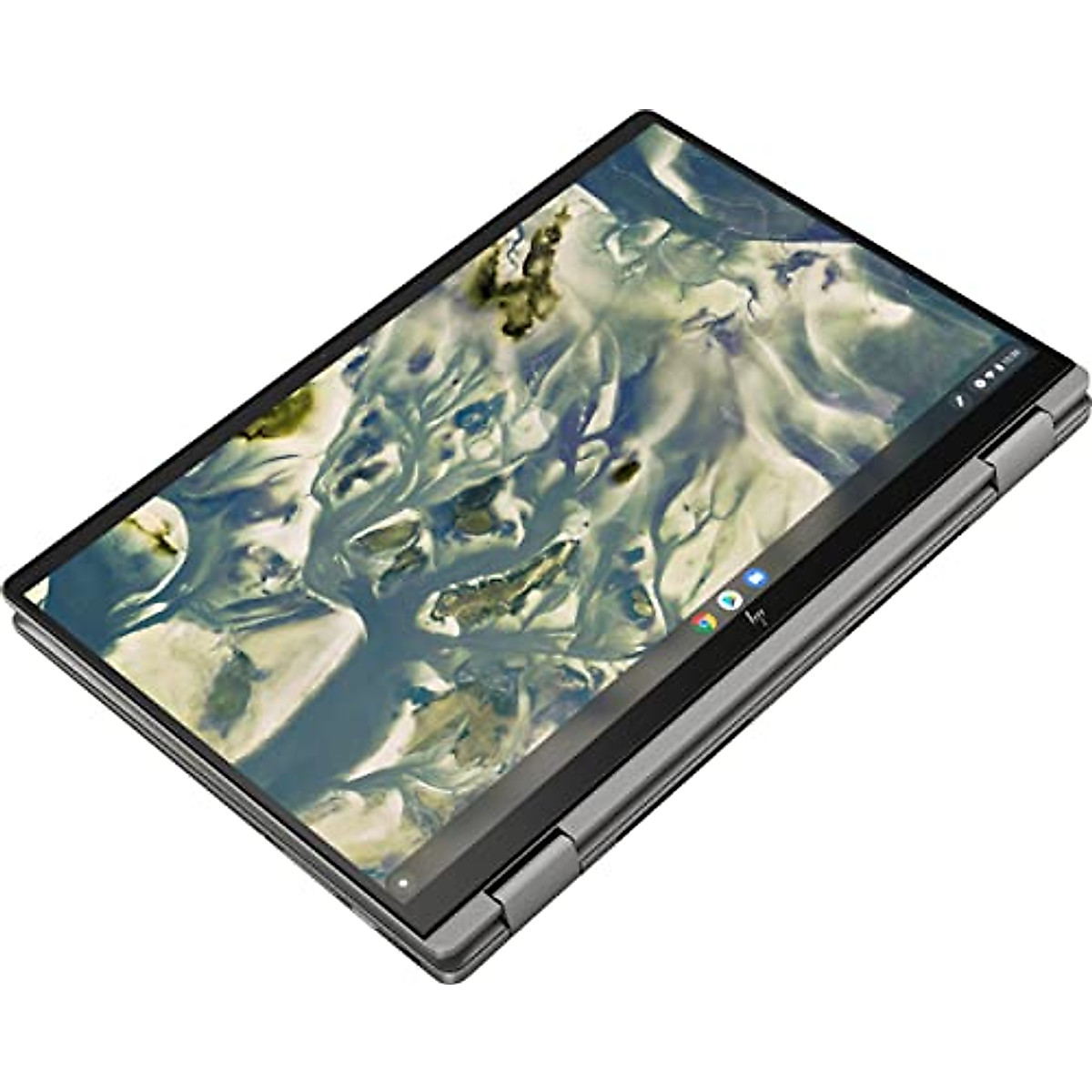 HP X360 2 in 1 Laptop 14" Touch-Screen FHD IPS Chromebook, Intel Core i3-1115G4 (Beats i5-1031G1), 8GB RAM, 128GB NVMe SSD, Backlit KB, Fingerprint Reader, Metal Body + TiTac Card (32GB)