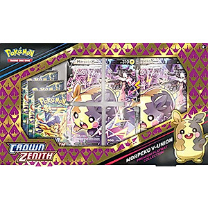 Pokemon TCG: Crown Zenith Premium Playmat Collection Morpeko V-Union Box