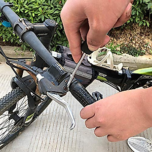 39-Piece Household Tools Kit - Small Basic Home Tool Set with Plastic Toolbox - Great for College Students, Household Use & More