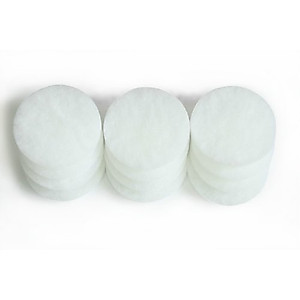 LTWHOME Compatible Polishing Pads Suitable for Fluval FX512 Filter(Pack of 12)