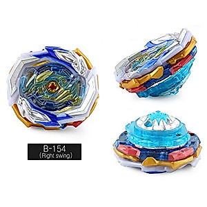 Bey Burst Battle Evolution 4 in 1 Metal Fusion Attack Set with 4D Launcher Grip Tops Set