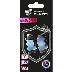 IPG Compatible with Zebra WT6300 Handheld Computer Screen Protector 6 UNITS Invisible Guard Free Lifetime Replacement HD Clear Bubble Free screen protection for WT6300