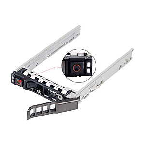 Hard Drive Caddy 8FKXC 08FKXC Hard Drive Bracket 2.5" SSD Mounting SAS SATA Caddy Compatible for Dell PowerEdge R630 R730 R730XD T630 R430 T430 PowerVault MD1420 MD3420 Series