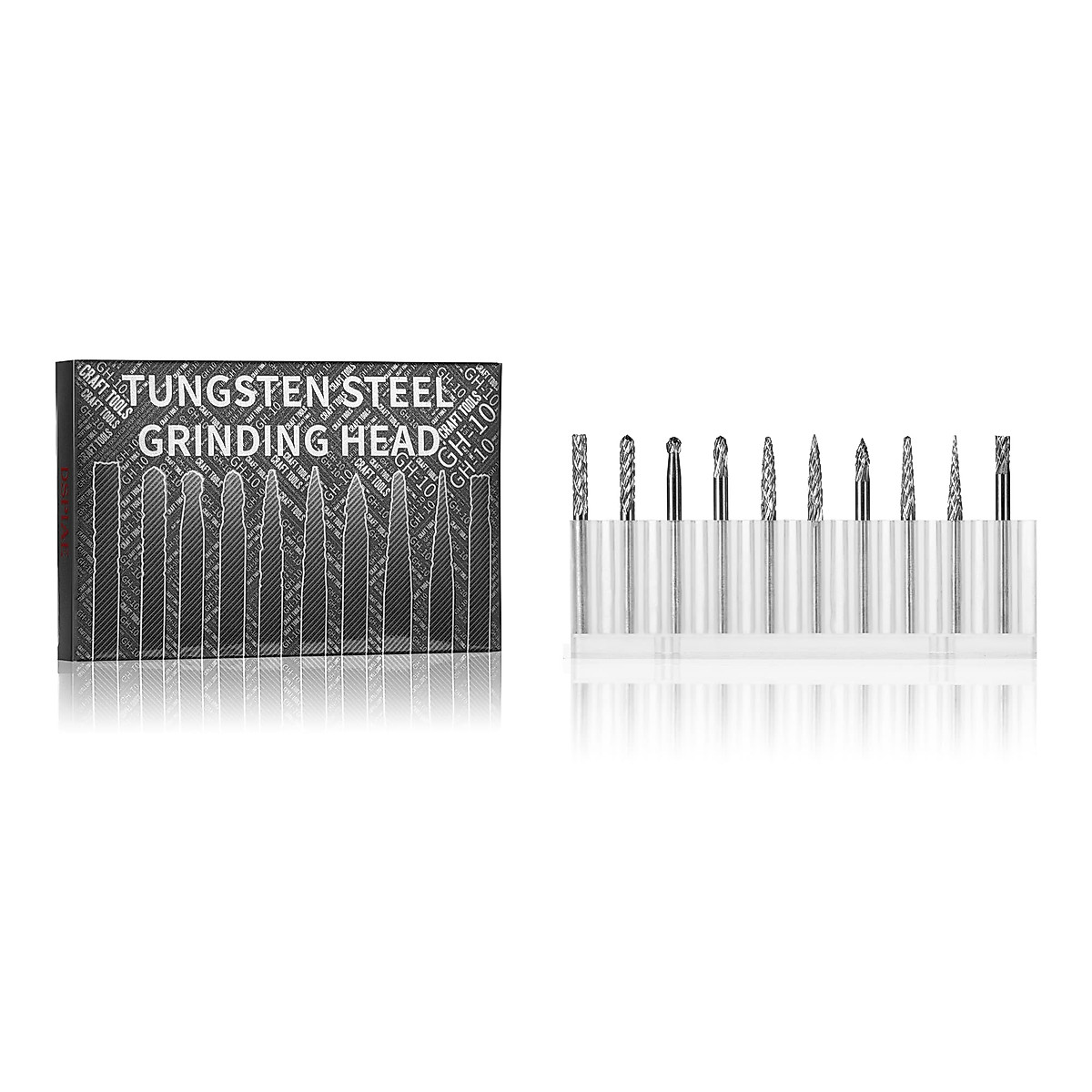 For Hobby Model Craft,Sanding, Polishing, Drilling, Etching, Engraving, DIY Crafts (Drill bits set GH001-003)
