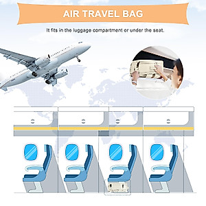 coowoz Travel Backpack For Women Men Airline Approved,Off Whit Carry On Backpack,Large Hiking Backpack Waterproof Outdoor Sports Rucksack Casual Daypack Fit 15.6 Inch Laptop Backpack College Backpack