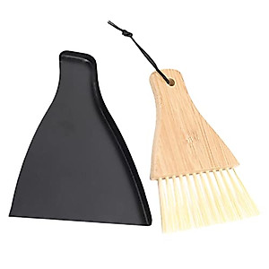 COLLBATH 1 Set Desktop Broom Mini Broom Kid Broom Multi-Function Mini Dustpan Broom Dustpan Broom for Compact Dustpan Broom Small Broom and Dustpan Whisk Broom Dust Pan Iron